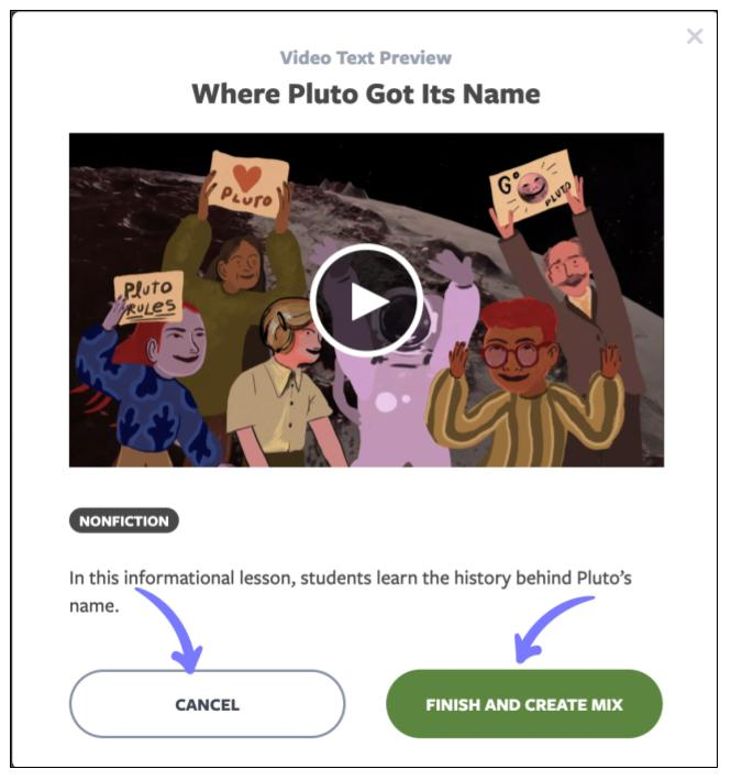 Create a Flocabulary Mix Lesson