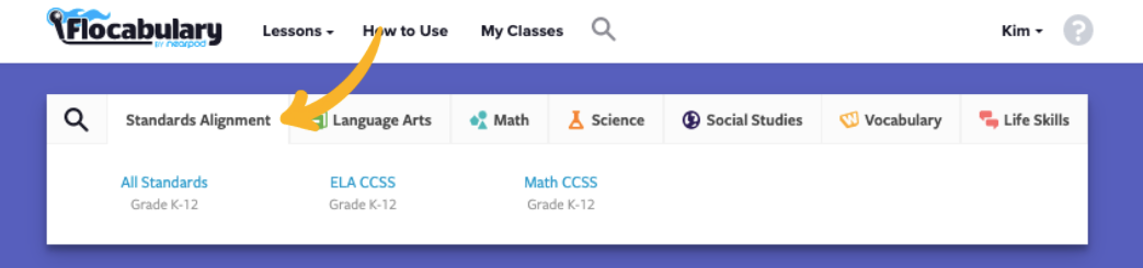 How to find content on Flocabulary