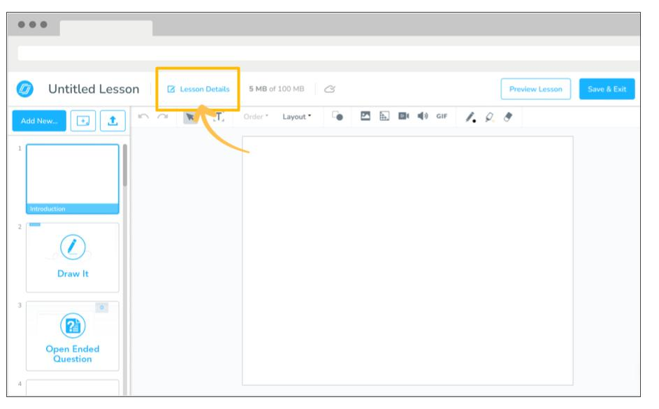 Create a Nearpod lesson