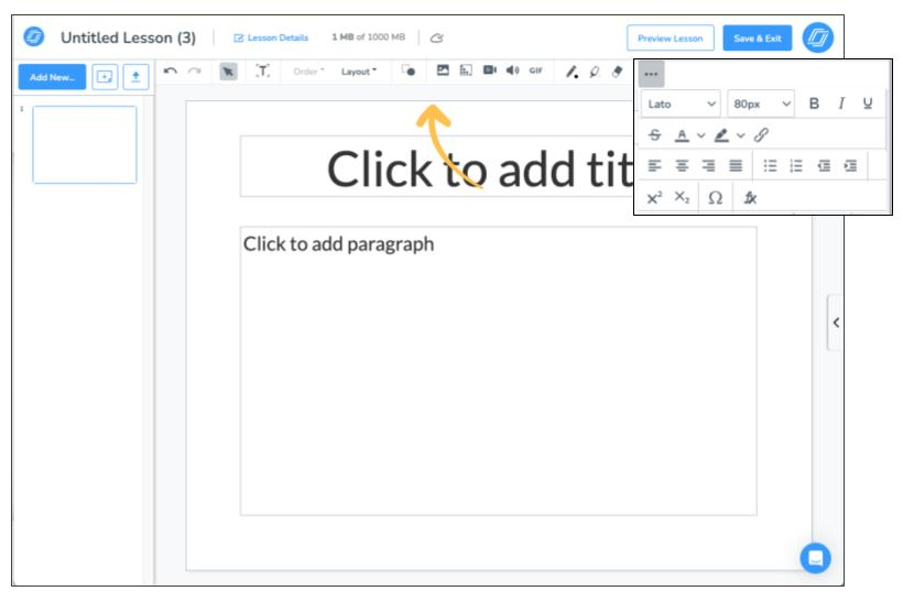 Create a Nearpod lesson