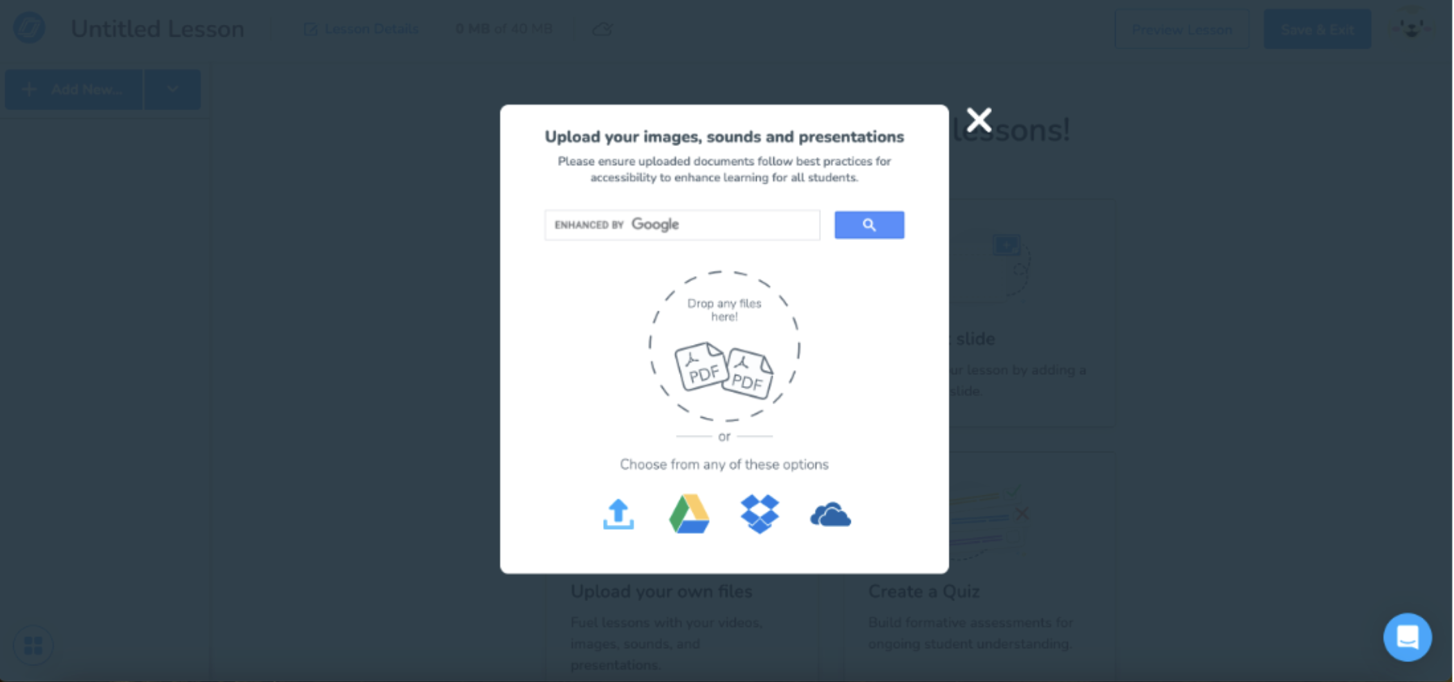 How to import existing content (Powerpoint, Google Slides, PDF) into ...
