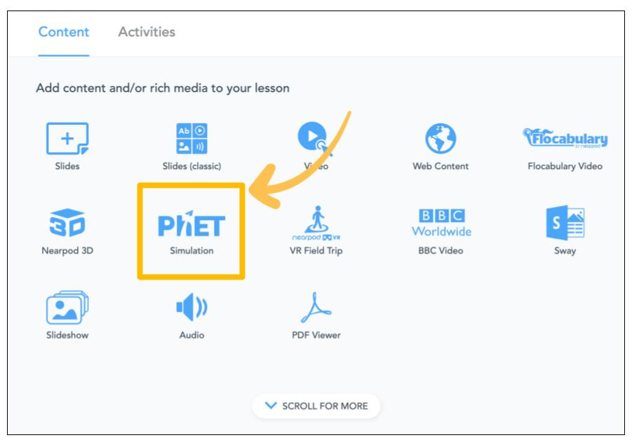 How to use PhET Interactive math and science simulations in a Nearpod ...