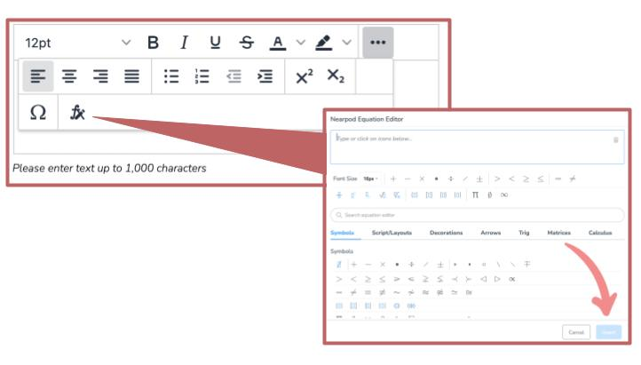 Add Nearpod Math manipulatives to any math lesson