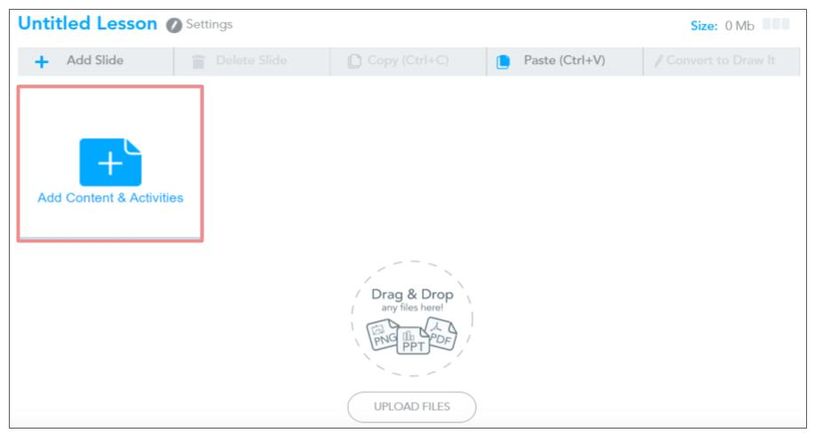Add Nearpod Math manipulatives to any math lesson
