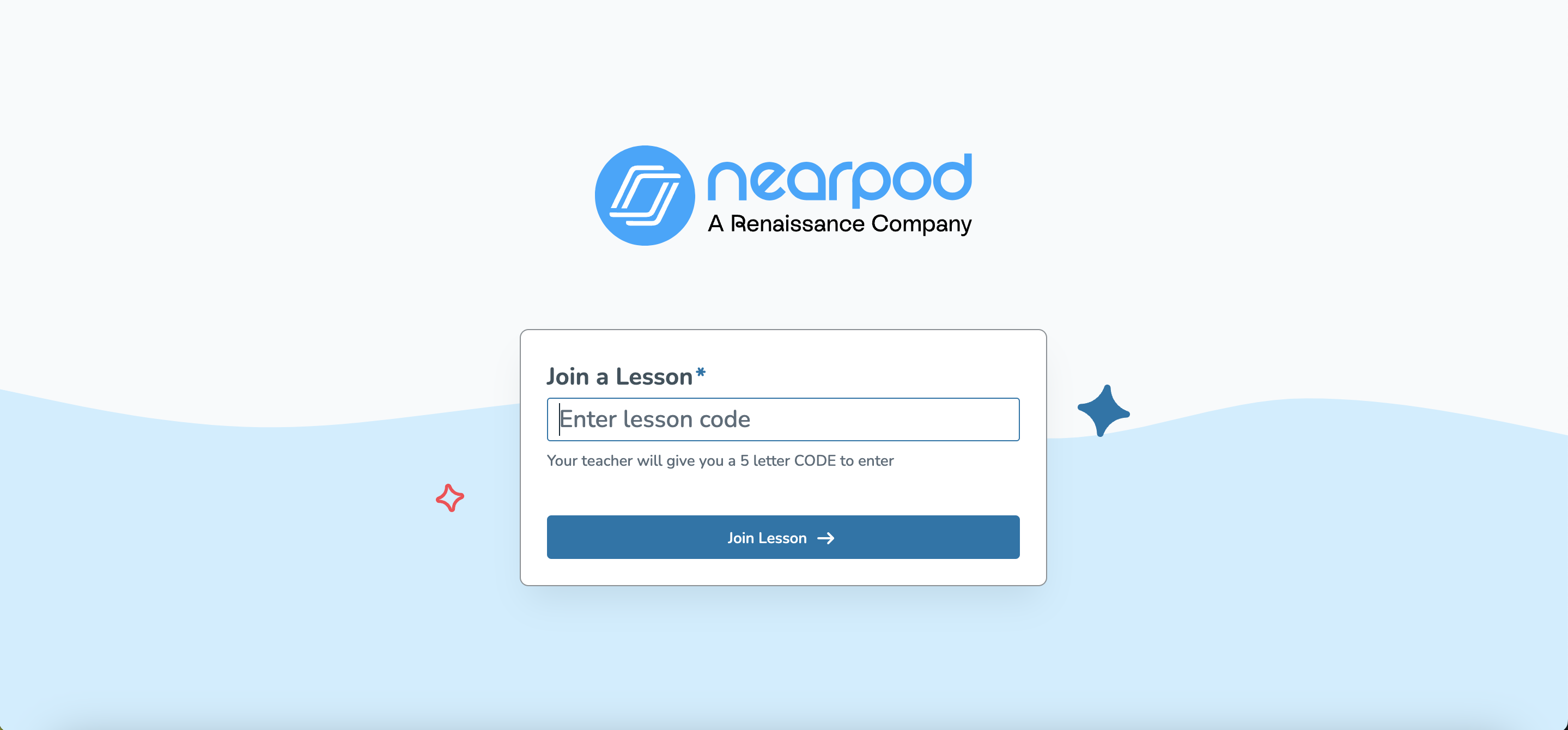 Join a Nearpod lesson, video, or activity