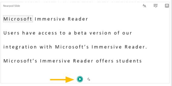 Use Microsoft Immersive Reader for text-to-speech, translation, and more