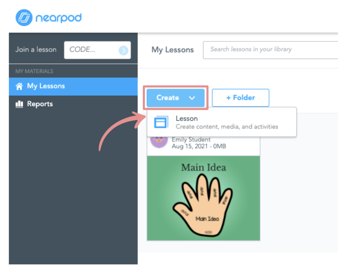 Student: Import existing lessons (PowerPoint, Google Slides, PDF) into ...