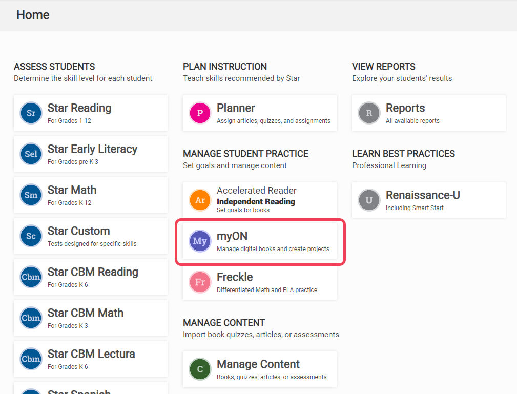 How to Log In to myON
