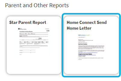 Send Home Letter