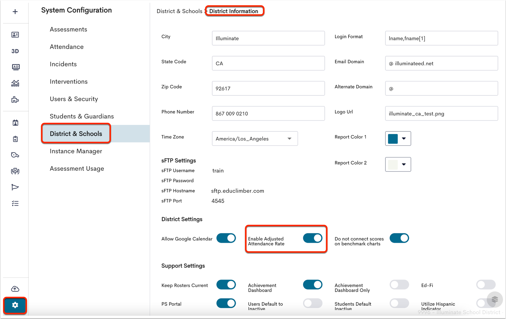 Importing and Understanding Attendance with Adjusted Attendance Rate