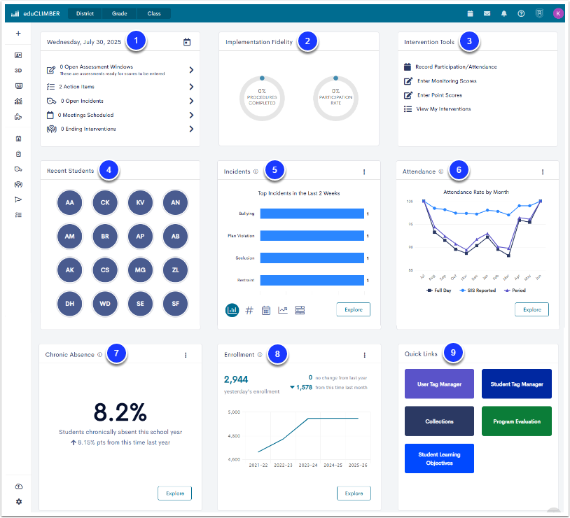 Learning Basic Navigation of eduCLIMBER