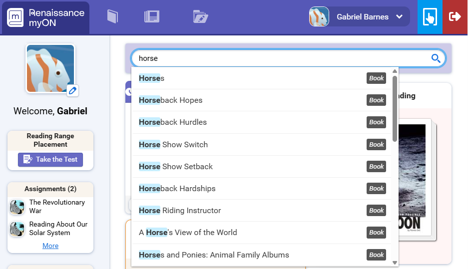 Getting Started with myON (Students)