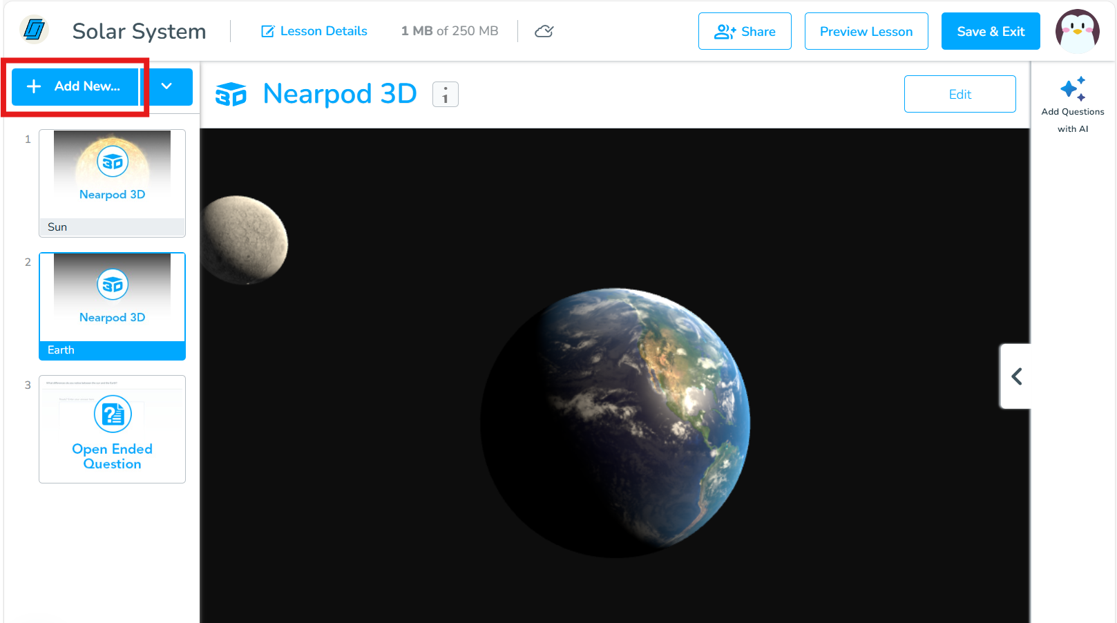 How to use a Poll activity in a Nearpod lesson