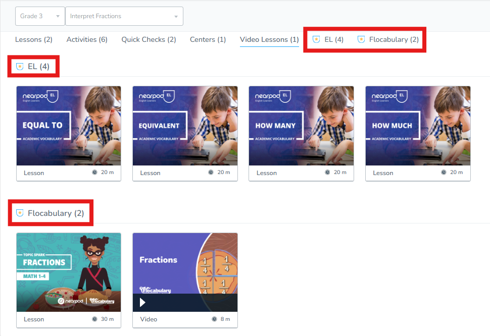 Navigating Nearpod Math
