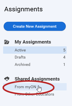 Curriculum-Connected Books in myON
