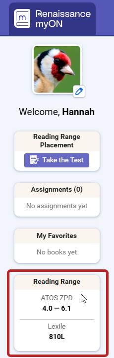 ATOS ZPD (Zone of Proximal Development)