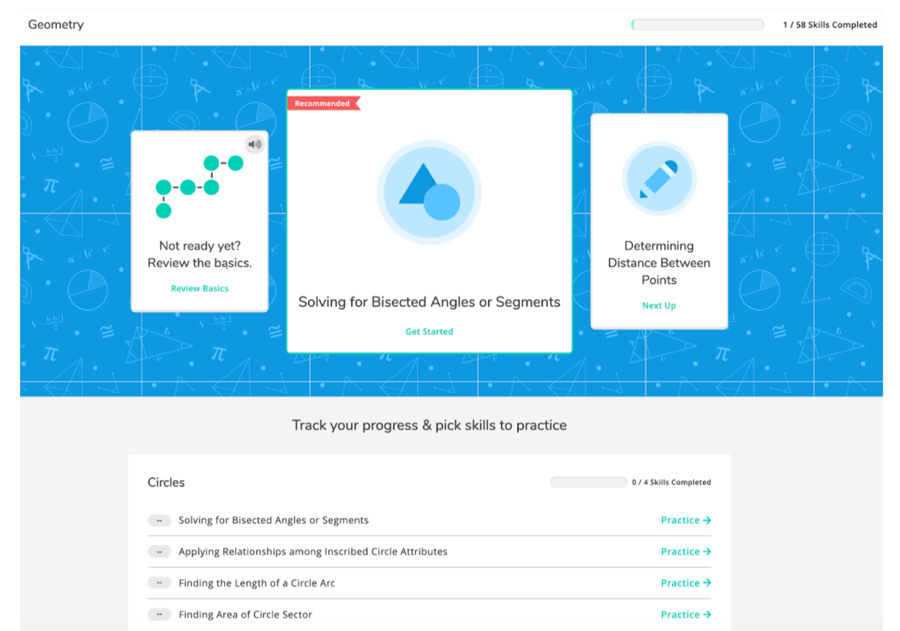 What Freckle features are different in High School math?