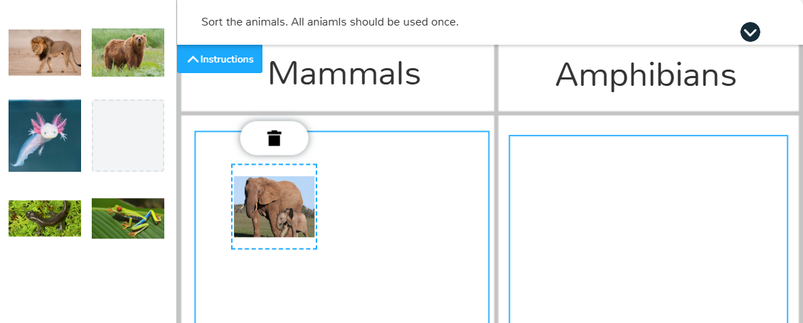 Use Drag & Drop during a Nearpod lesson