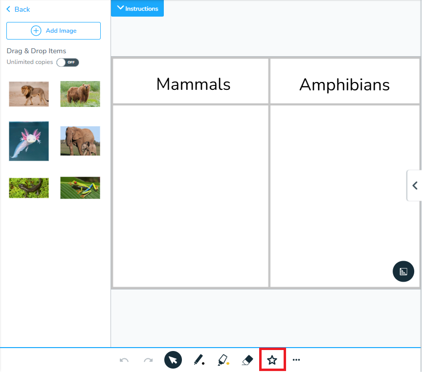 Use Drag & Drop during a Nearpod lesson