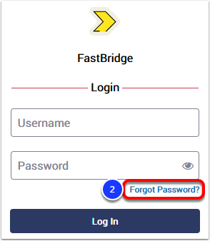 Logging into FastBridge for the First Time