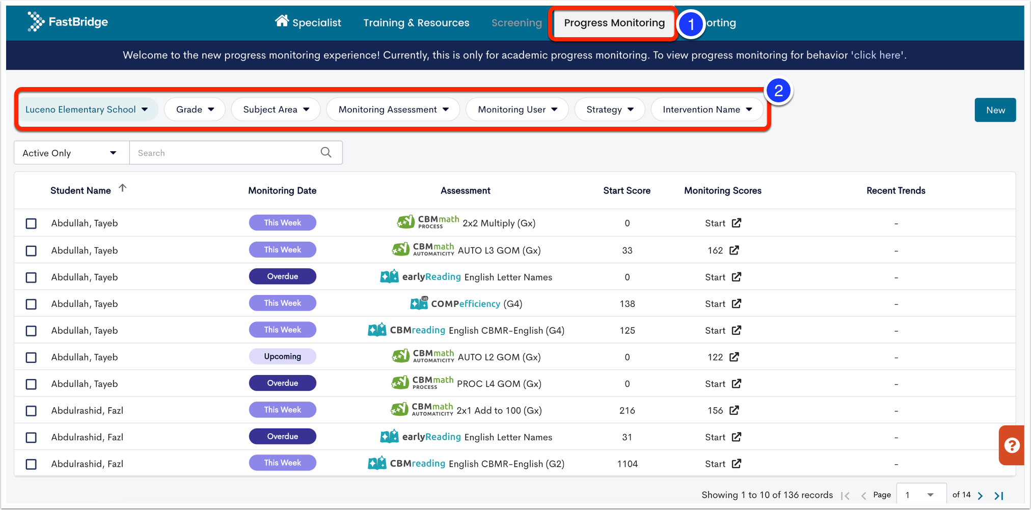 Can I Create Progress Monitoring Groups?
