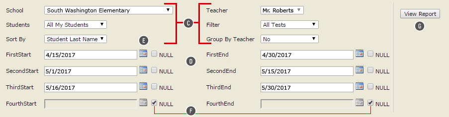 Third Grade Reading Proficiency Assessment - Student Score Summary Report