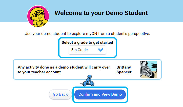 Using the Demo Student (Faculty)
