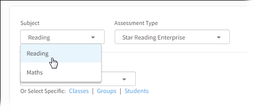 Star Student Progress Monitoring Report