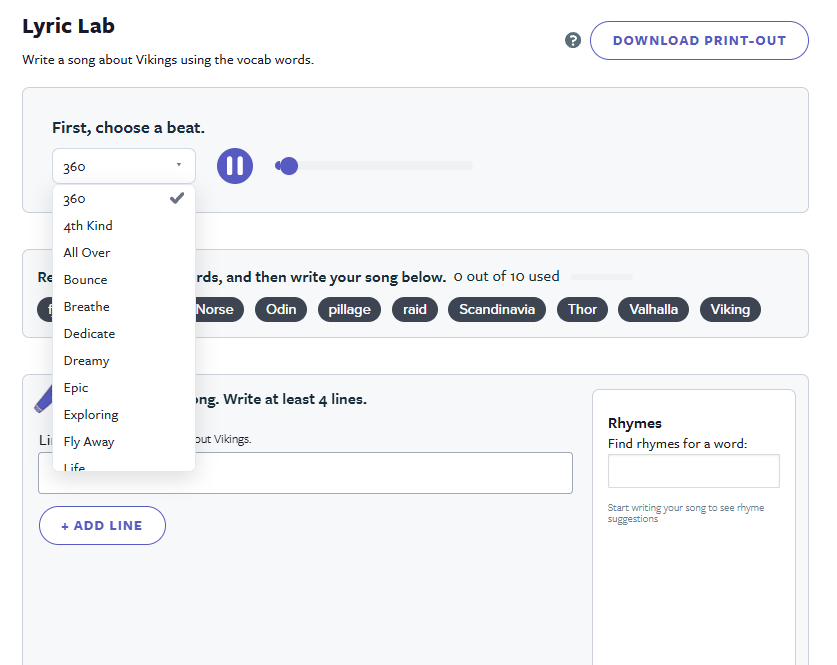 Using the Flocabulary Activities (Students)
