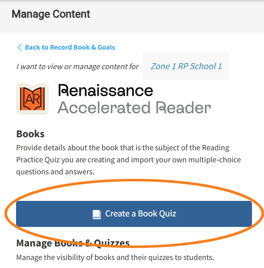 Adding Teacher-Made Quizzes