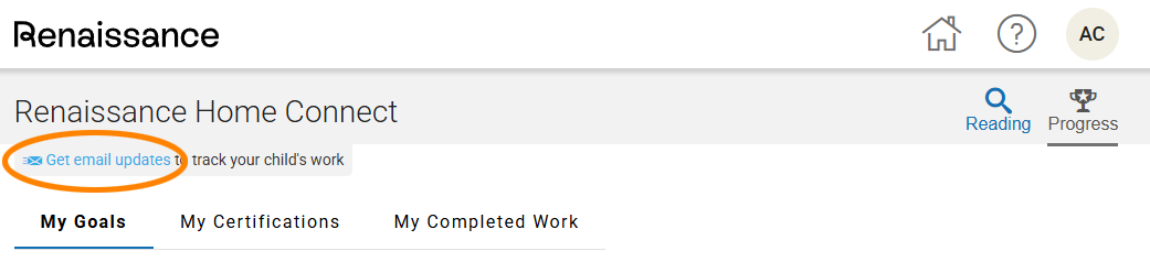 Renaissance Home Connect and Accelerated Reader
