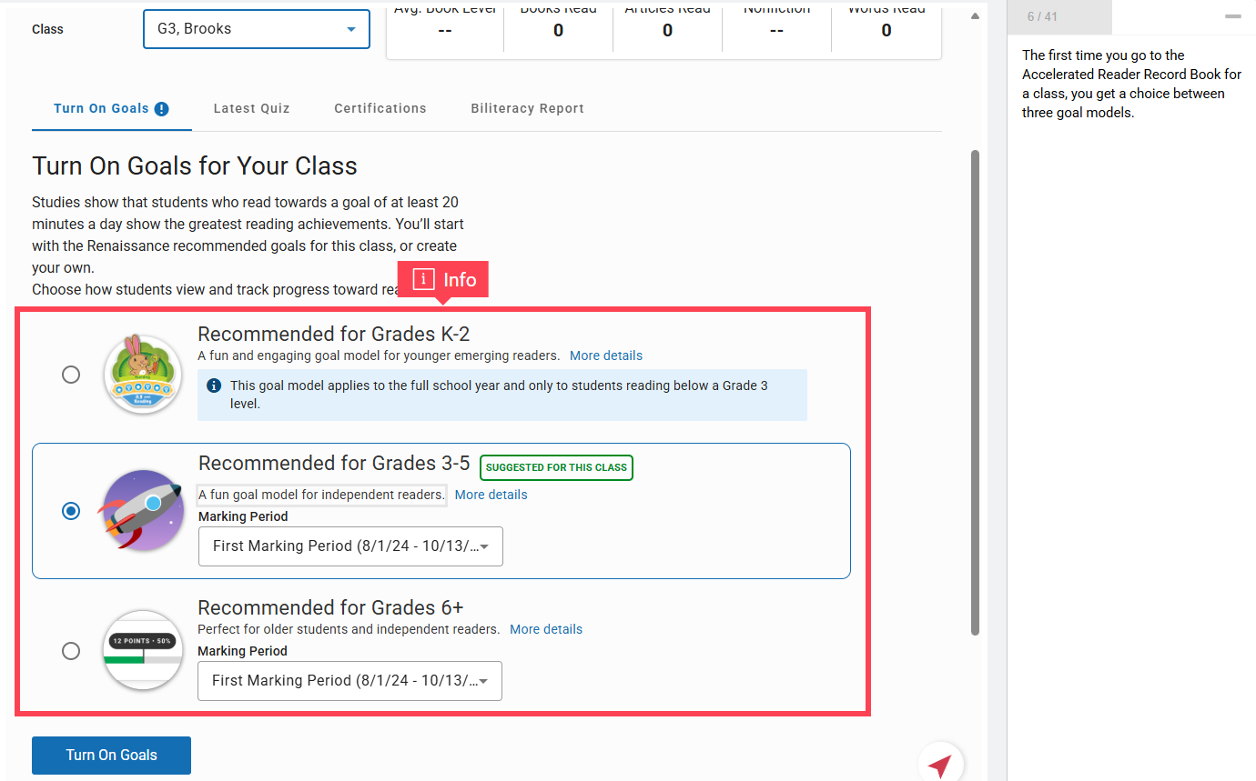 Accelerated Reader Student Tutorials