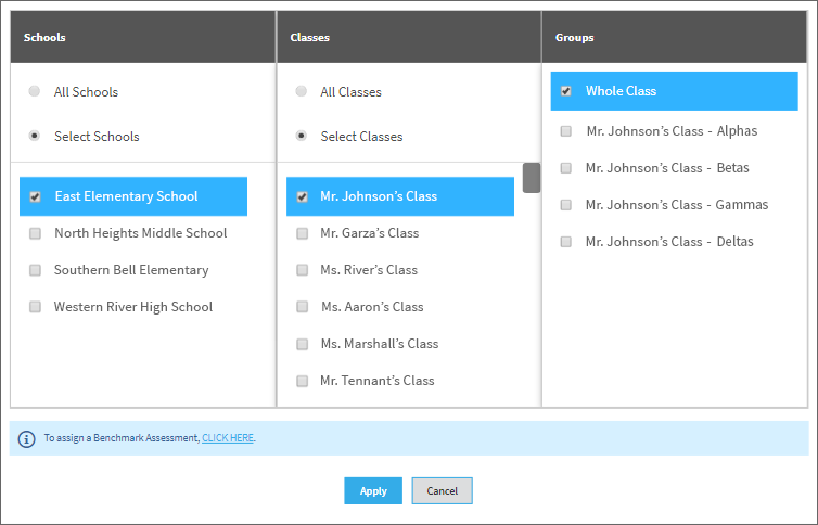 New Lesson Plan Setup