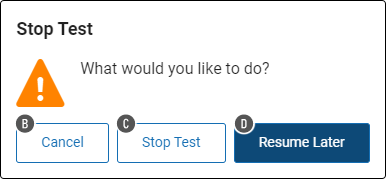 Stopping a Star Math Test