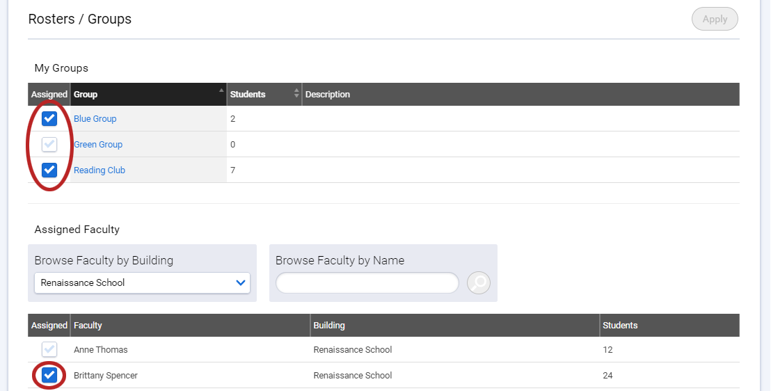 How to Remove Students from Rosters and Groups (Building Administrator)