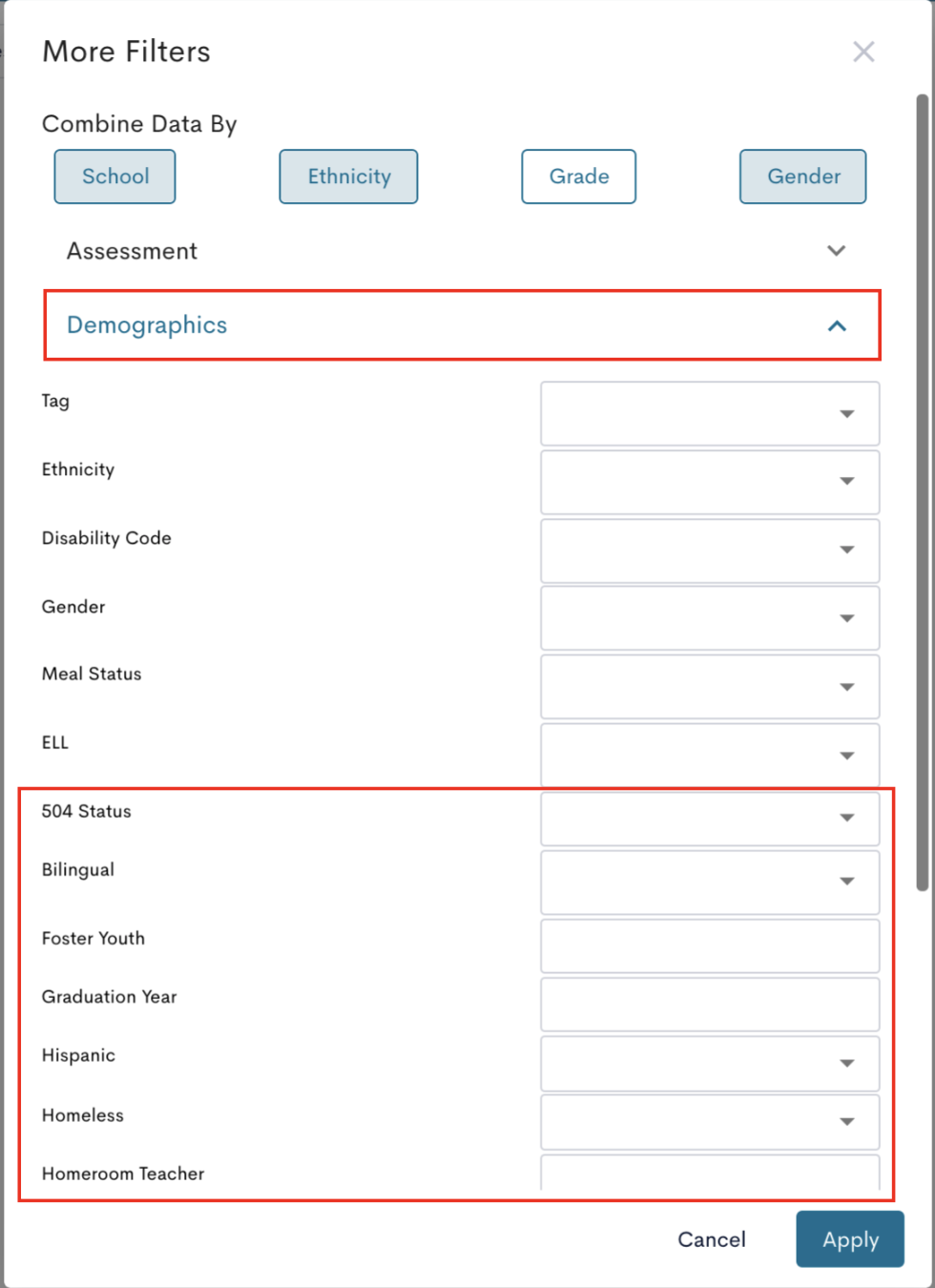 Overview of Demographics