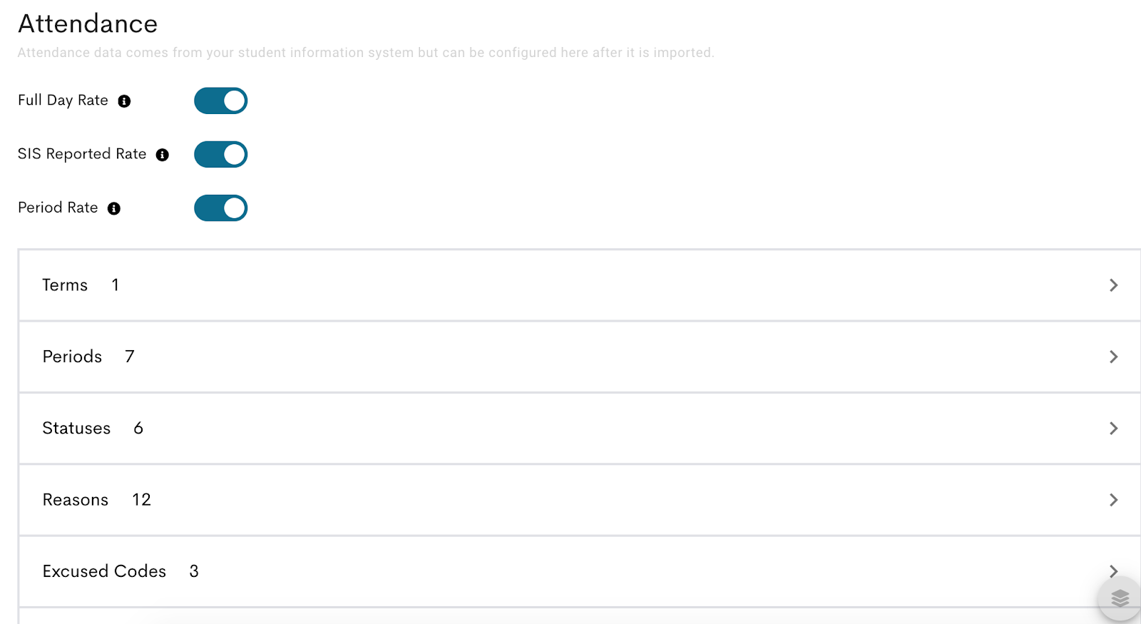Configuring Attendance