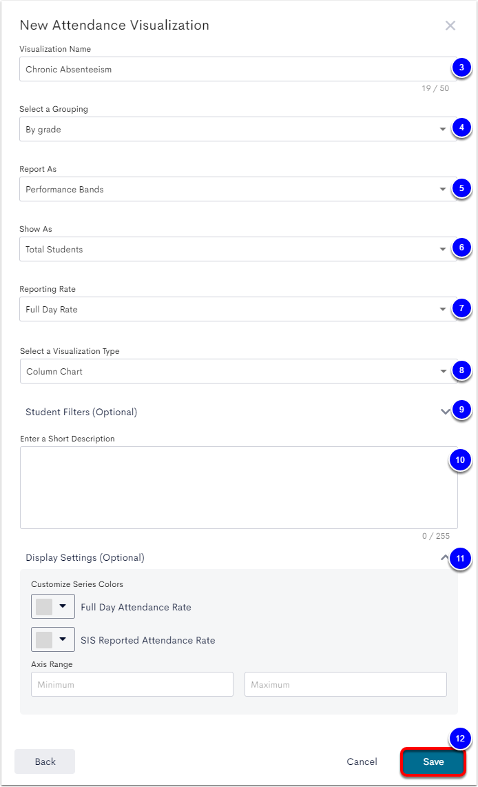 Create an Attendance Visualization