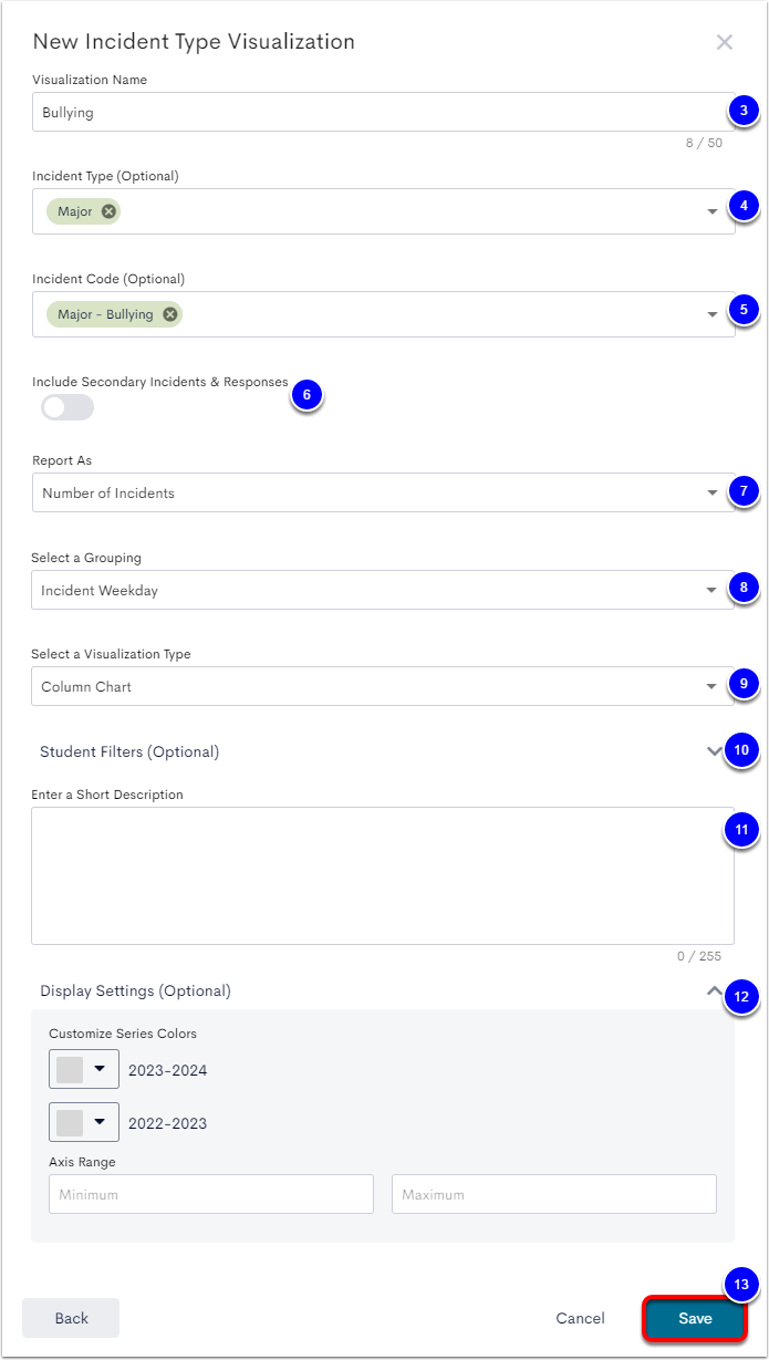 Create an Incident Type Visualization