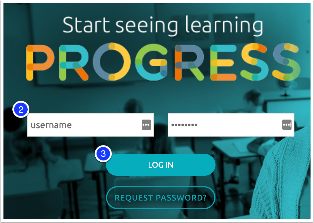 Logging In - Students