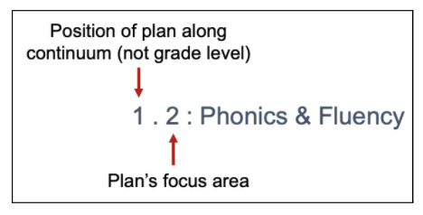Understanding the Reading Instruction Plan Sequence