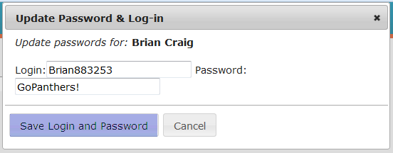 Setting Up Student Logins- Specialists Only