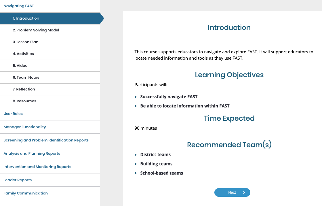 Professional Learning