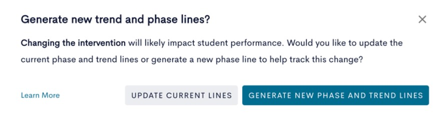 Editing an Intervention: Considerations for Trend and Phase Lines