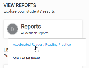 Accelerated Reader Reports